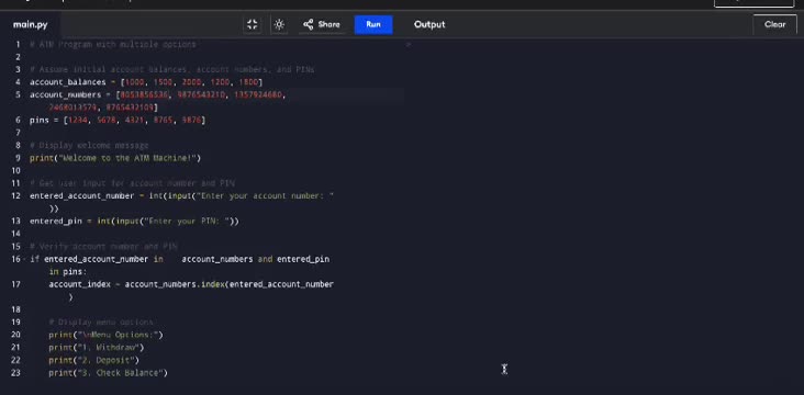 Khushi Patel on LinkedIn: #python #programming #atmproject #coding # ... Khushi Patel on LinkedIn: #python #programming #atmproject #coding # ...