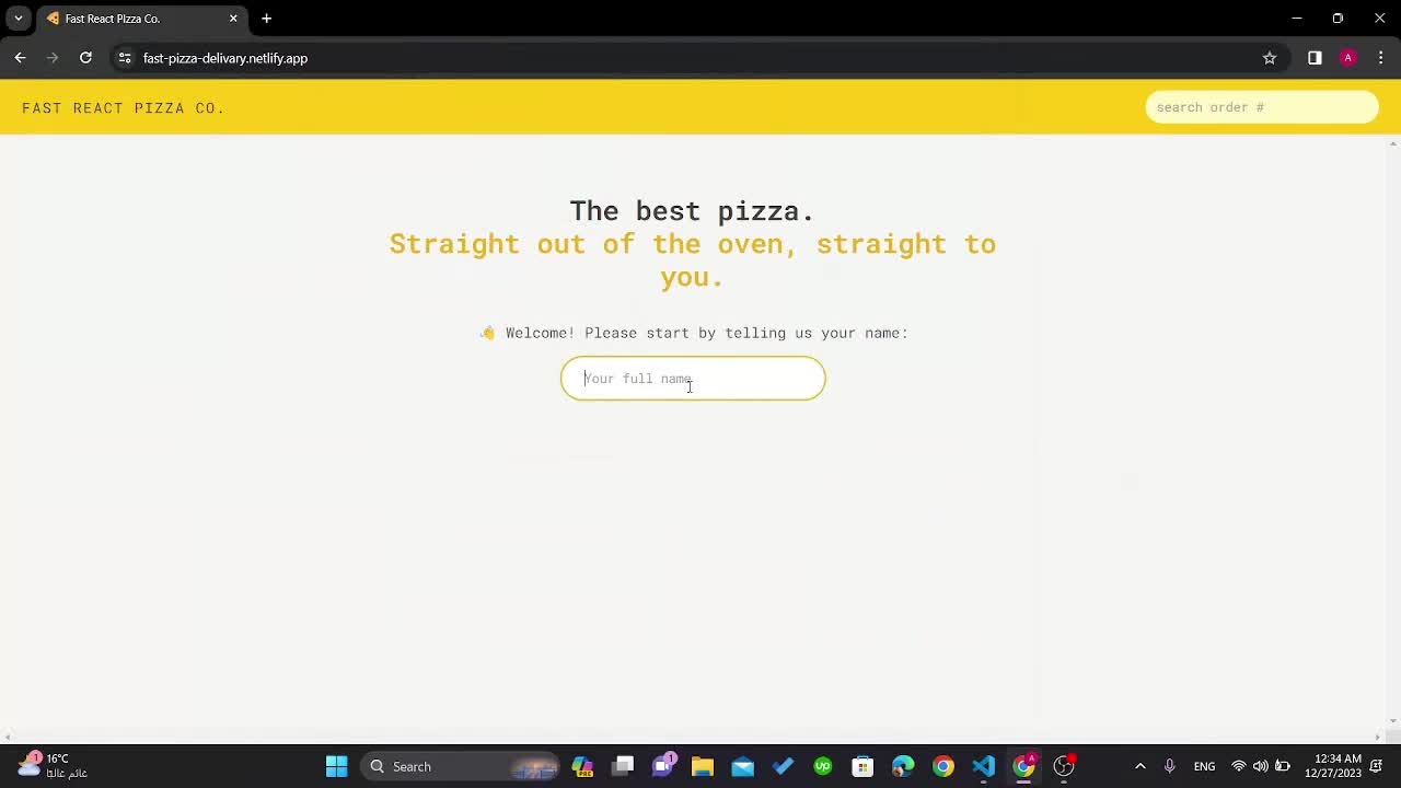 My React project Fast Pizza Co. uses Redux and Tailwind | Ahmed Kamel ... My React project Fast Pizza Co. uses Redux and Tailwind | Ahmed Kamel ...