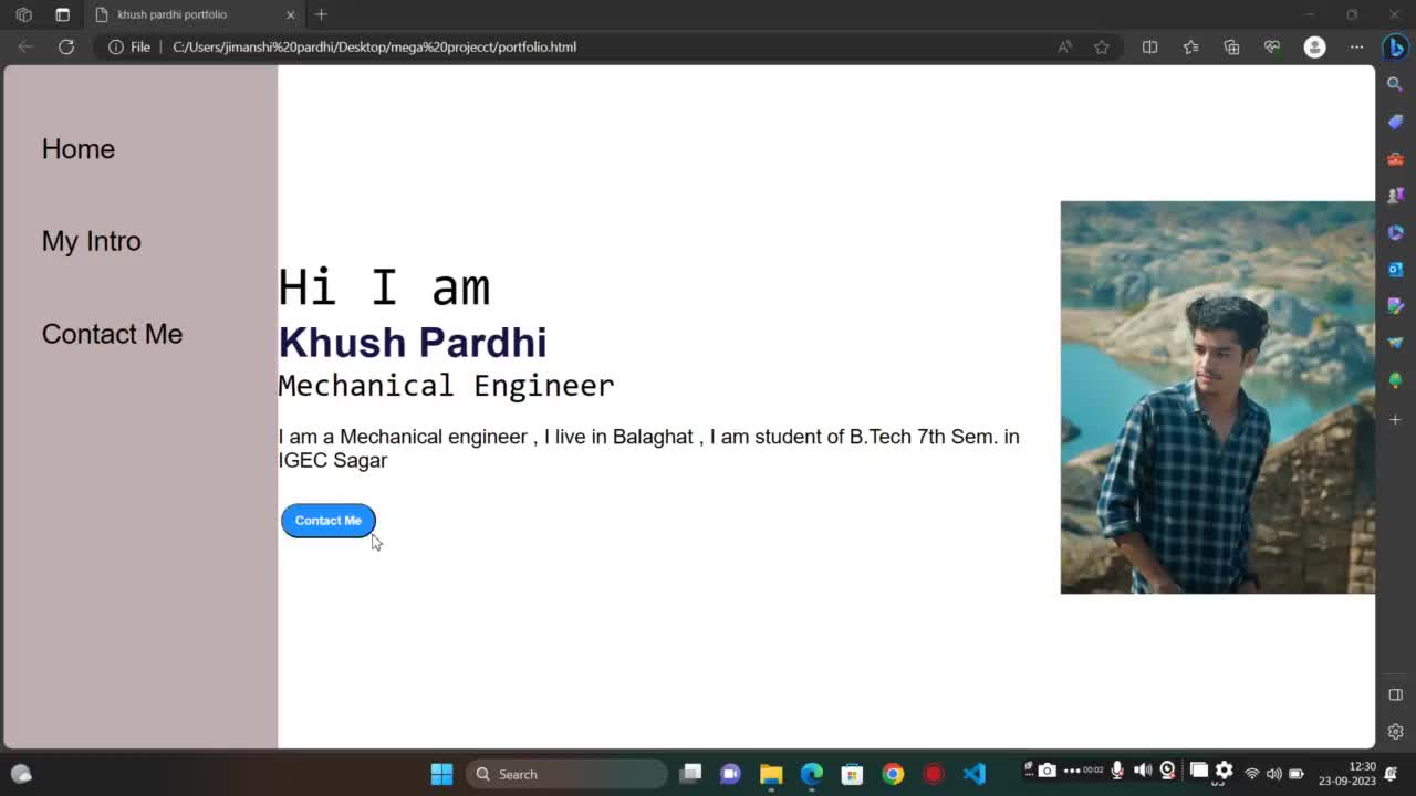 Jimanshi Pardhi on LinkedIn: #portfoliowebsite #html #css # ... Jimanshi Pardhi on LinkedIn: #portfoliowebsite #html #css # ...