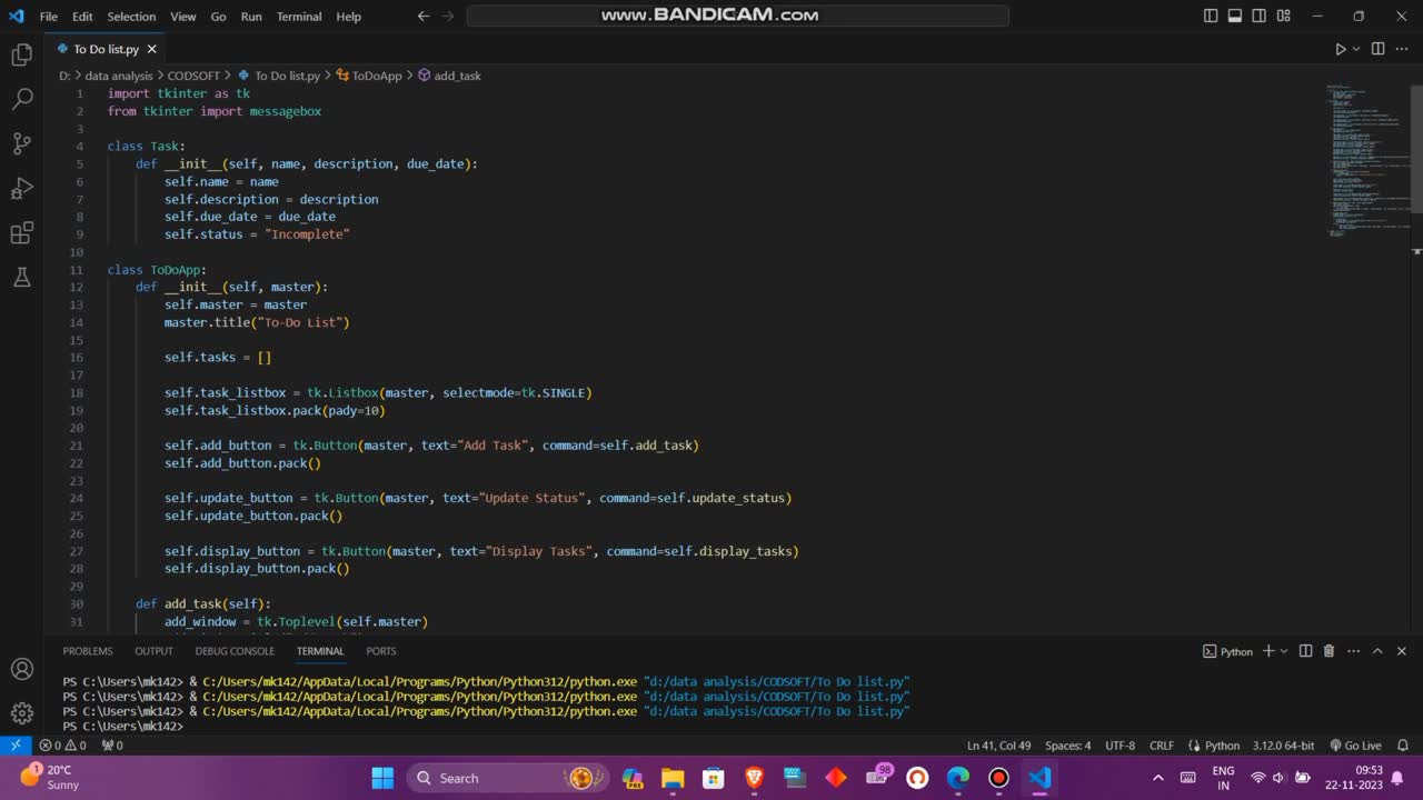 Manish Kumar Belsare on LinkedIn: #codsoftinternship #pythonprogramming ... Manish Kumar Belsare on LinkedIn: #codsoftinternship #pythonprogramming ...