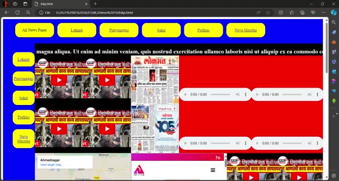 Tanmay Bodkhe on LinkedIn: #newsportal #html5 #css #html Tanmay Bodkhe on LinkedIn: #newsportal #html5 #css #html