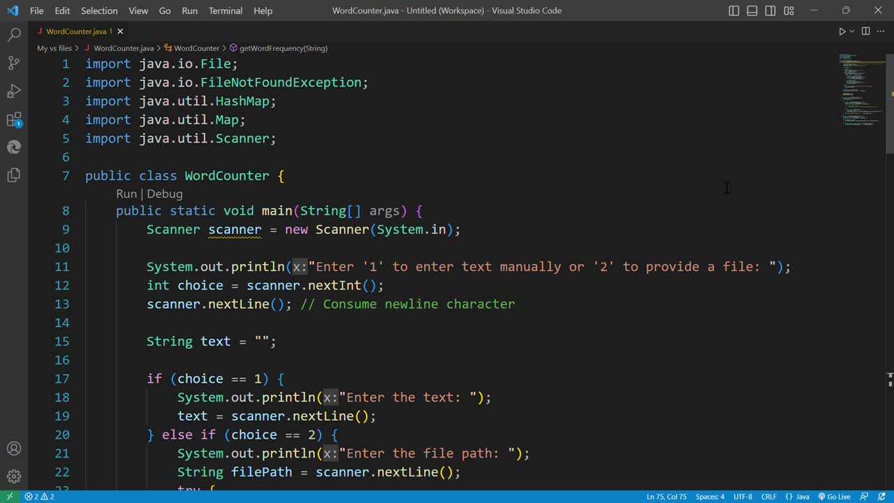 Diksha Bajpai on LinkedIn: #task2 #codsoft #javaprogramming #intership ... Diksha Bajpai on LinkedIn: #task2 #codsoft #javaprogramming #intership ...