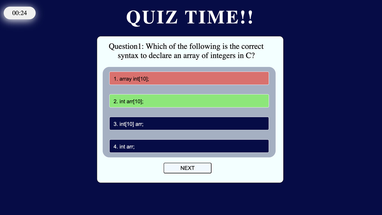Zoya Yusuf on LinkedIn: #javascript #webdevelopment #quizapp # ... Zoya Yusuf on LinkedIn: #javascript #webdevelopment #quizapp # ...