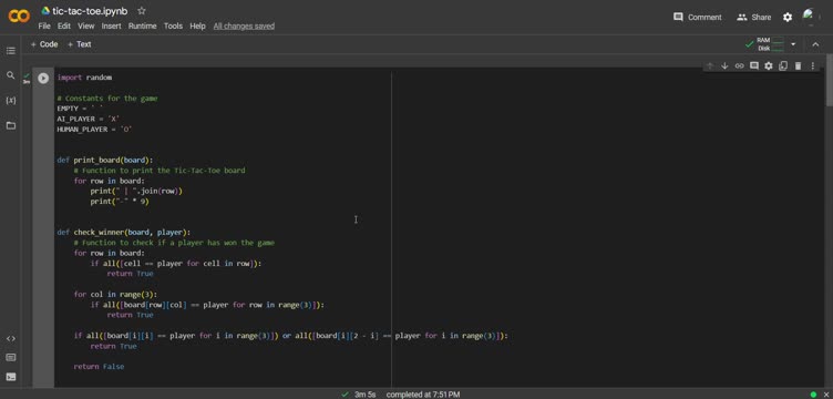 Namya Agrawal on LinkedIn: #ai #tictactoe #codsoft Namya Agrawal on LinkedIn: #ai #tictactoe #codsoft