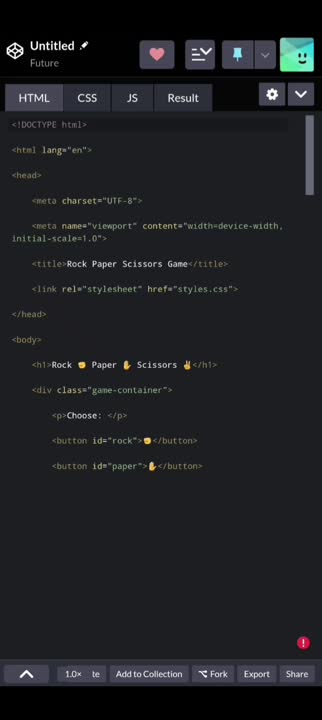 #codsoft #rockpaperscissors #gamedevelopment #webdev #internships ... #codsoft #rockpaperscissors #gamedevelopment #webdev #internships ...