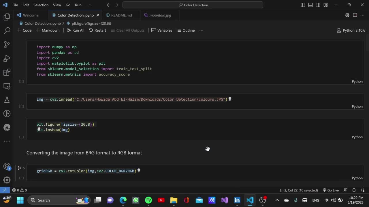 Howida Adel on LinkedIn: #computervision #imageprocessing #python #opencv Howida Adel on LinkedIn: #computervision #imageprocessing #python #opencv