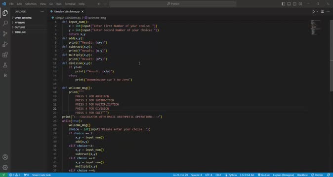 Mohd Amaan on LinkedIn: #codsoft #internship #python #calculator Mohd Amaan on LinkedIn: #codsoft #internship #python #calculator