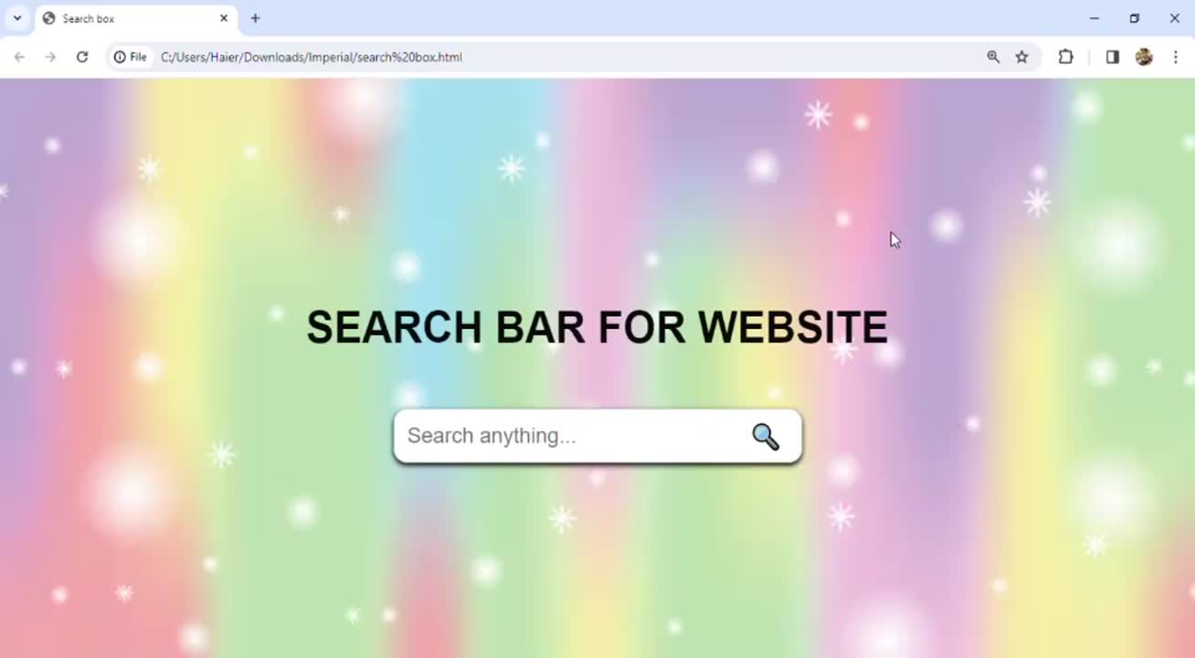Designing a dynamic search bar with HTML, CSS, and JavaScript | Saba ... Designing a dynamic search bar with HTML, CSS, and JavaScript | Saba ...