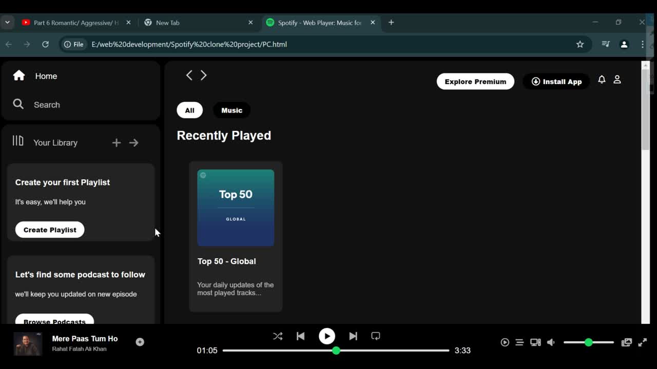 Malaika Shehzadi on LinkedIn: #webdevelopment #html #css #spotifyclone ... Malaika Shehzadi on LinkedIn: #webdevelopment #html #css #spotifyclone ...