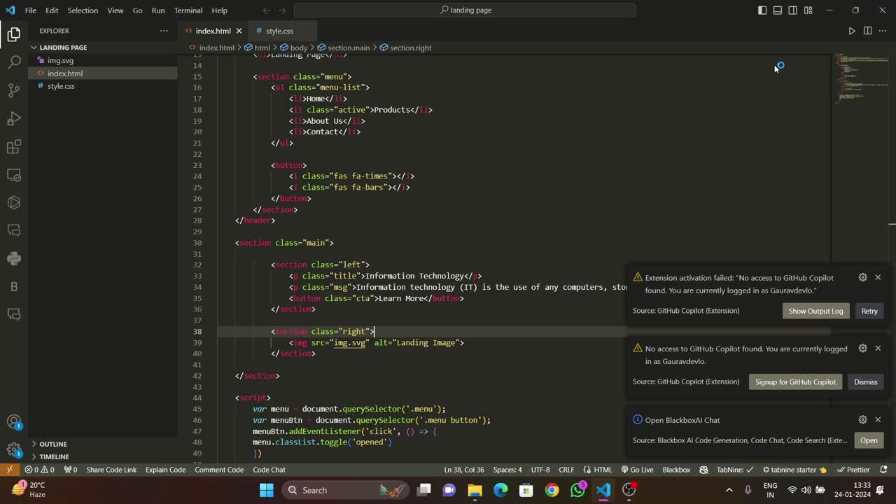 Gourav Yadav on LinkedIn: #codsoft #webdevelopment #internship # ... Gourav Yadav on LinkedIn: #codsoft #webdevelopment #internship # ...