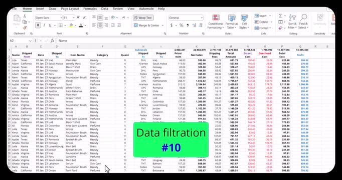 Excel-City on LinkedIn: Filter your data 10 (Searchable bar W/O VBA) Excel-City on LinkedIn: Filter your data 10 (Searchable bar W/O VBA)
