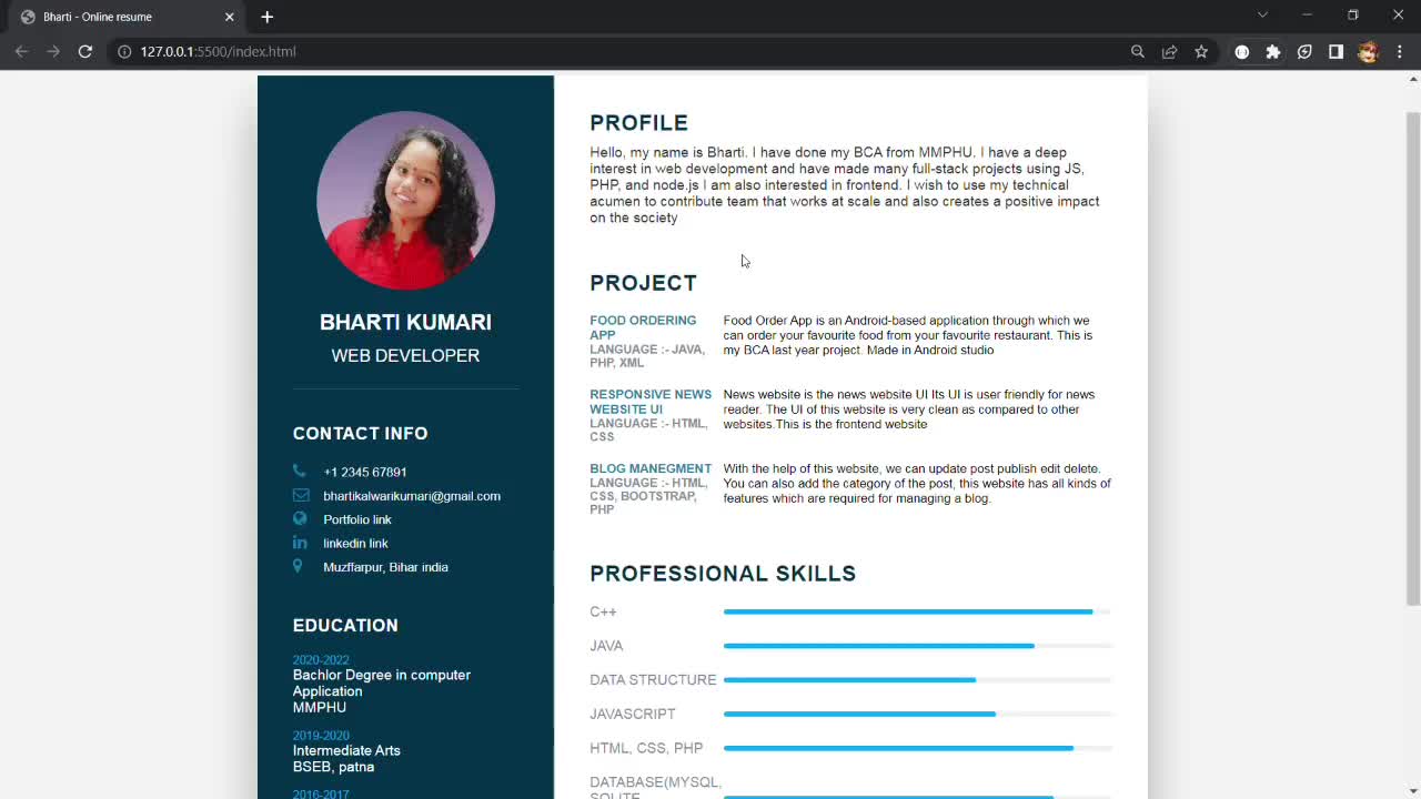 Bharti Kumari on LinkedIn: #internshipaccomplishment # ... Bharti Kumari on LinkedIn: #internshipaccomplishment # ...