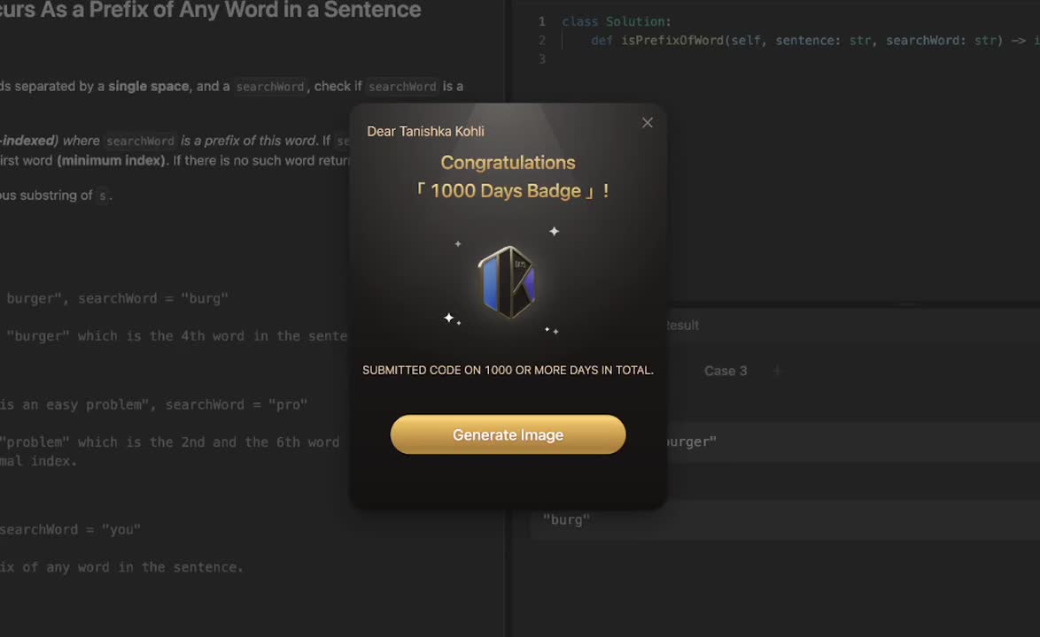 Tanishka K. on LinkedIn: #leetcode #problemsolving #milestones # ... Tanishka K. on LinkedIn: #leetcode #problemsolving #milestones # ...