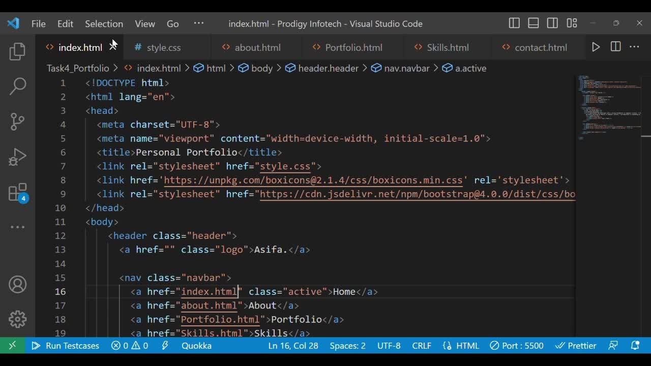 ASIFA KHAN on LinkedIn: #prodigyinfotech #intern #internship #html5 # ... ASIFA KHAN on LinkedIn: #prodigyinfotech #intern #internship #html5 # ...