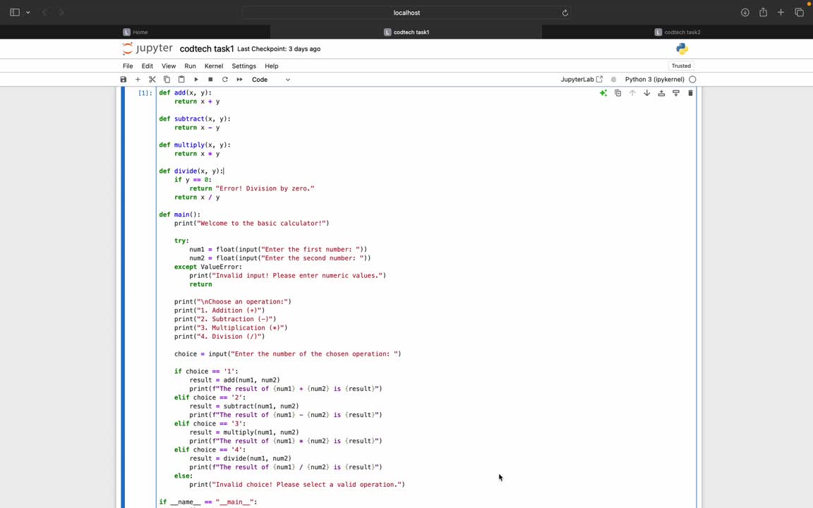 PRAVIN A on LinkedIn: As a part of the python internship from CODTECH ... PRAVIN A on LinkedIn: As a part of the python internship from CODTECH ...