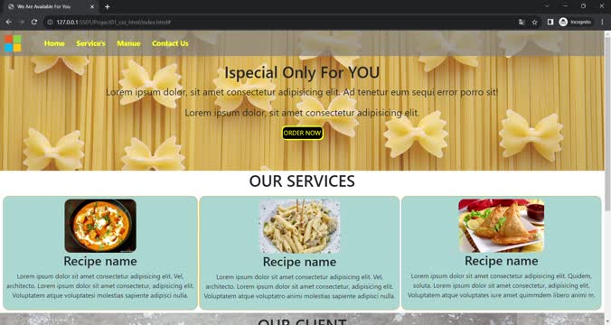 Devendra Patel on LinkedIn: #webdesign #restaurantwebsite #htmlcss Devendra Patel on LinkedIn: #webdesign #restaurantwebsite #htmlcss