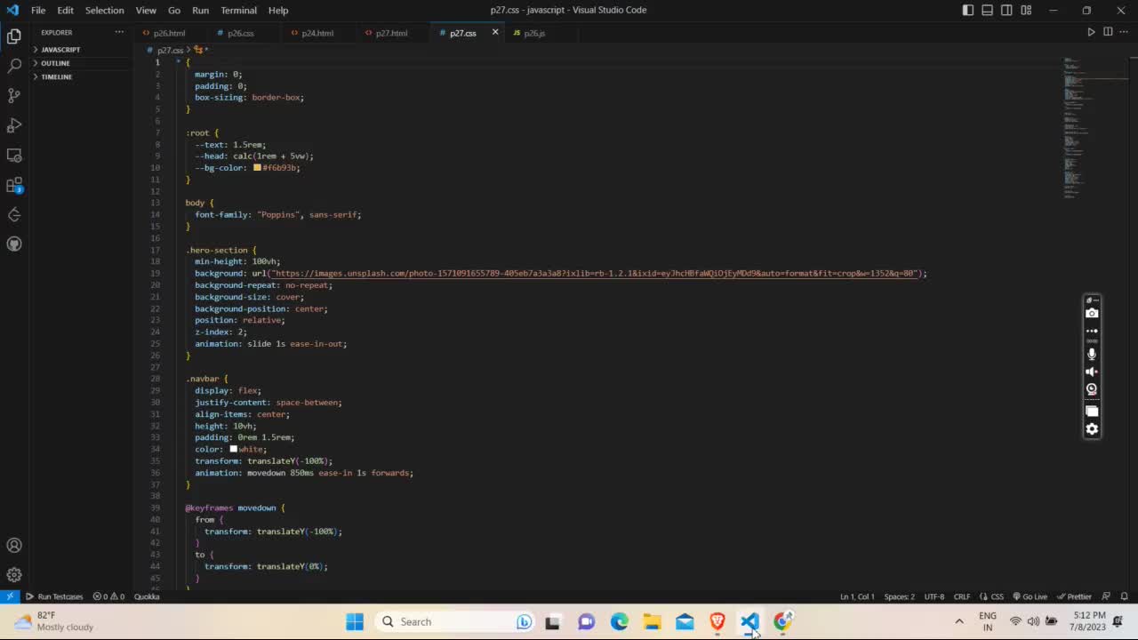 Sakshi gupta on LinkedIn: #task1 #octanet #webdevelopment #project # ... Sakshi gupta on LinkedIn: #task1 #octanet #webdevelopment #project # ...