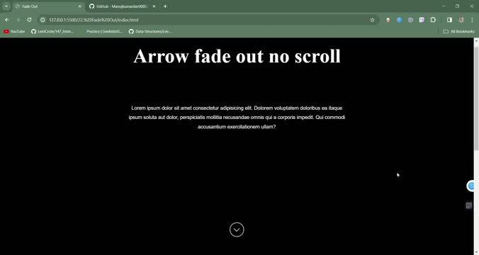 Create a fade in/out button with HTML, CSS, and JS | Manoj Das posted ... Create a fade in/out button with HTML, CSS, and JS | Manoj Das posted ...