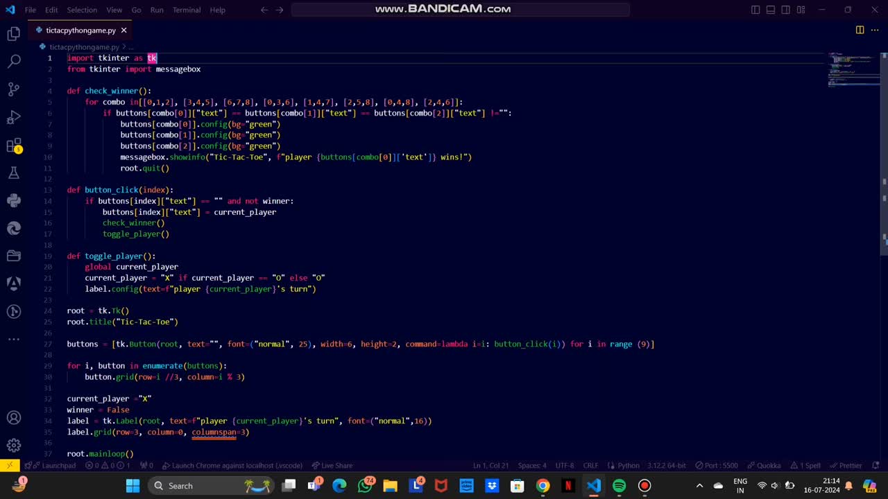 Deepika Chauhan on LinkedIn: #internpe #pythonprogramming #coding # ... Deepika Chauhan on LinkedIn: #internpe #pythonprogramming #coding # ...
