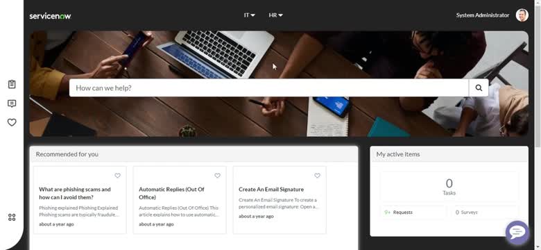How I created a modern employee center using OOTB | Eduardo Mota Mafra ... How I created a modern employee center using OOTB | Eduardo Mota Mafra ...