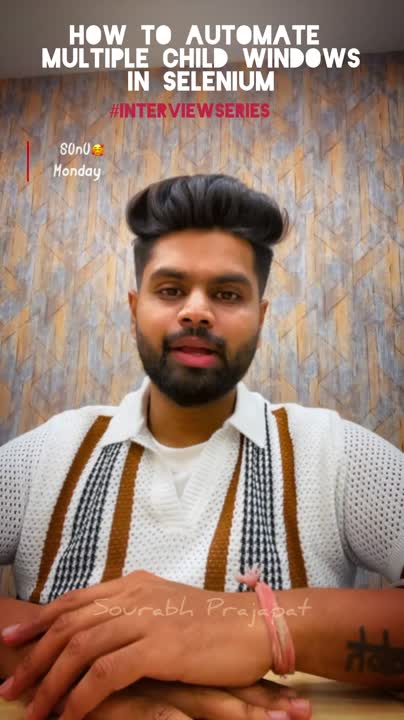 Sourabh QA on LinkedIn: #selenium #automationtesting #qa #windowhandles ... Sourabh QA on LinkedIn: #selenium #automationtesting #qa #windowhandles ...