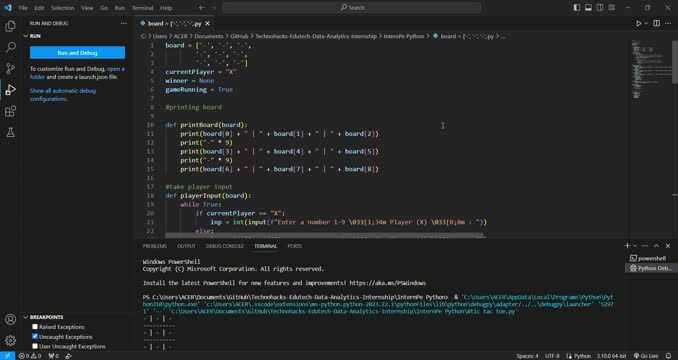 Dev Modi on LinkedIn: #internpe #python #codingchallenge #internship Dev Modi on LinkedIn: #internpe #python #codingchallenge #internship