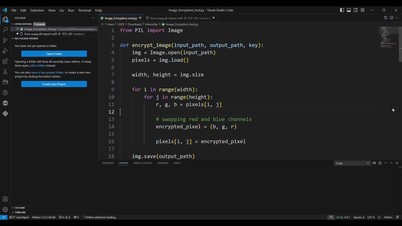 Sampath Mudiraj on LinkedIn: #task #python #imageencryption # ... Sampath Mudiraj on LinkedIn: #task #python #imageencryption # ...