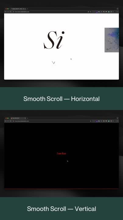 Lenis, Locomotive Scroll, GSAP ScrollSmoother, etc... Do you know there ... Lenis, Locomotive Scroll, GSAP ScrollSmoother, etc... Do you know there ...