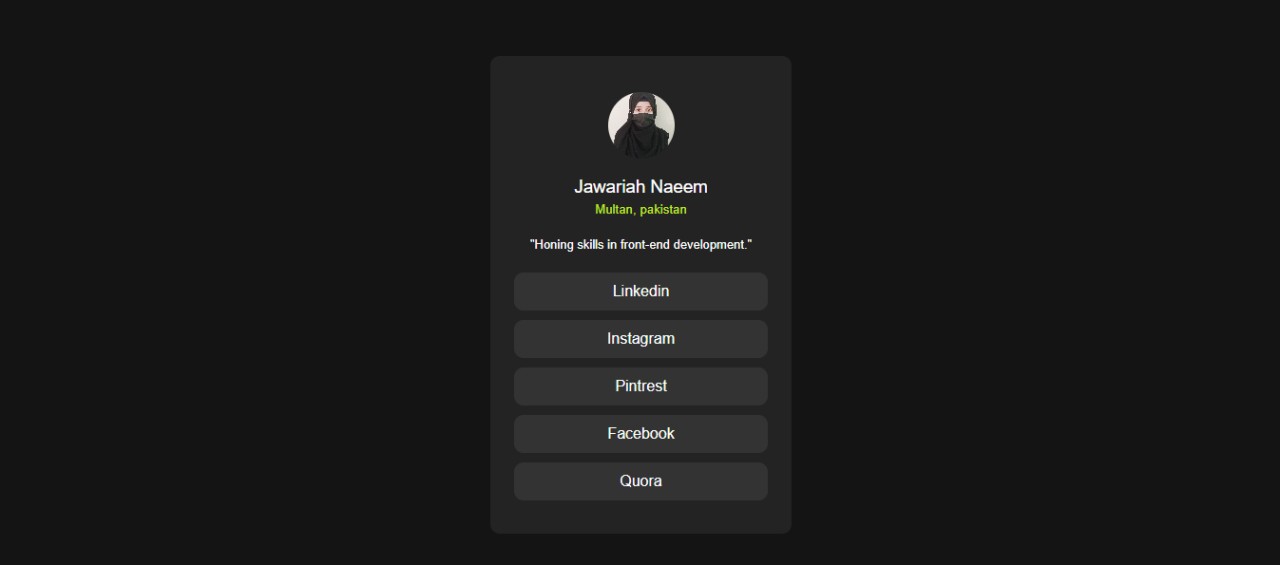 Jawariah Naeem on LinkedIn: #html #css #frontend #webdesign Jawariah Naeem on LinkedIn: #html #css #frontend #webdesign