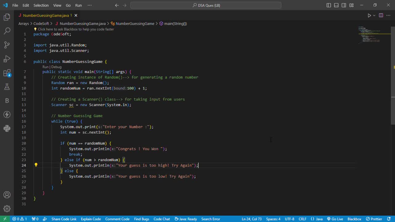 #internship #java #programming #codsoft | Sanjh Bisen #internship #java #programming #codsoft | Sanjh Bisen