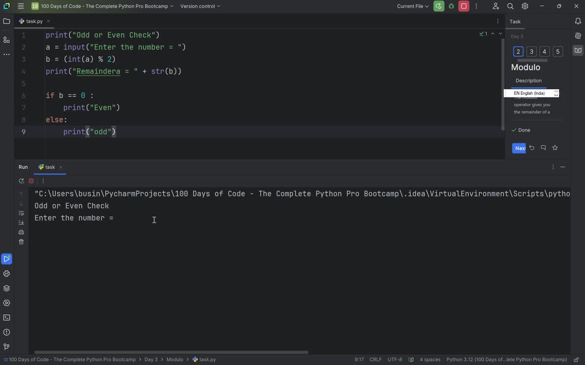 Mohit jain on LinkedIn: #100daysofcode #python #codingjourney #codenewbie Mohit jain on LinkedIn: #100daysofcode #python #codingjourney #codenewbie