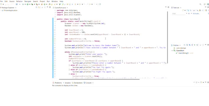 Pritam Ghosh on LinkedIn: #internpe #javaprogramming #javaintern Pritam Ghosh on LinkedIn: #internpe #javaprogramming #javaintern