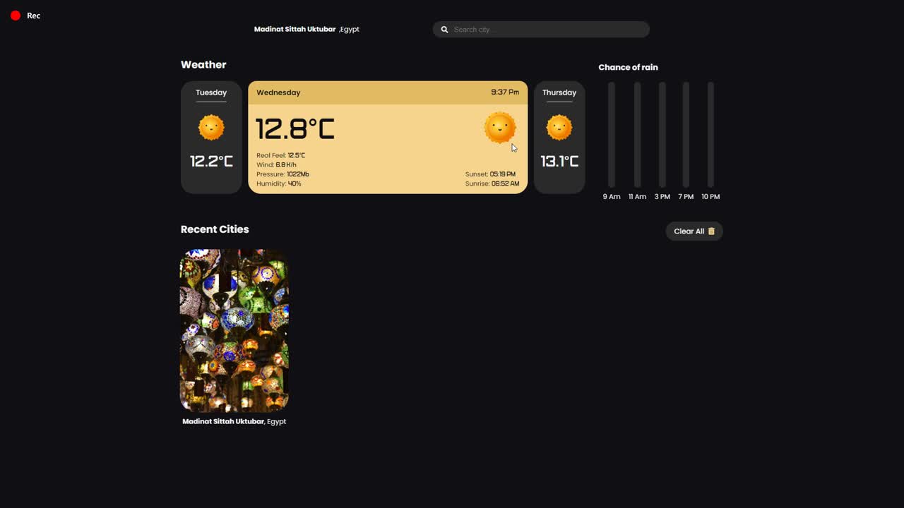Omar Mokhtar on LinkedIn: 🌦 Weather Forecasting Web App Project ... Omar Mokhtar on LinkedIn: 🌦 Weather Forecasting Web App Project ...