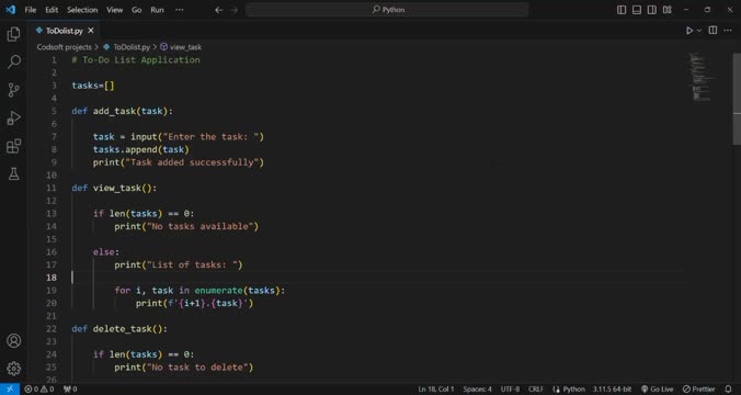 Mittal Karbatiya on LinkedIn: #codsoft #internship #pythonprogramming Mittal Karbatiya on LinkedIn: #codsoft #internship #pythonprogramming