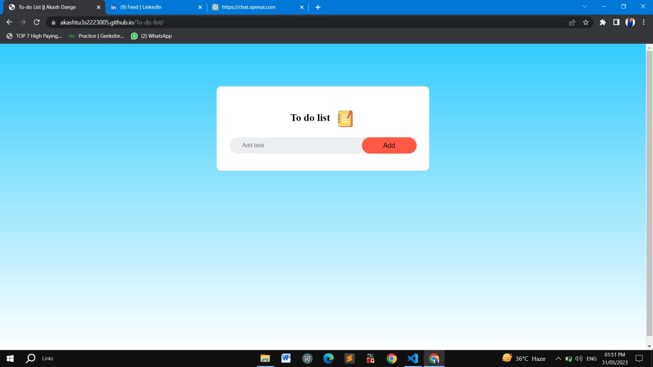 Akash Dange on LinkedIn: #html #css #javascript #todolist #productivity ... Akash Dange on LinkedIn: #html #css #javascript #todolist #productivity ...