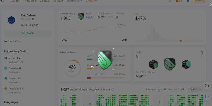 #competitivecoding #leetcode | Dev Sahani | 14 comments #competitivecoding #leetcode | Dev Sahani | 14 comments