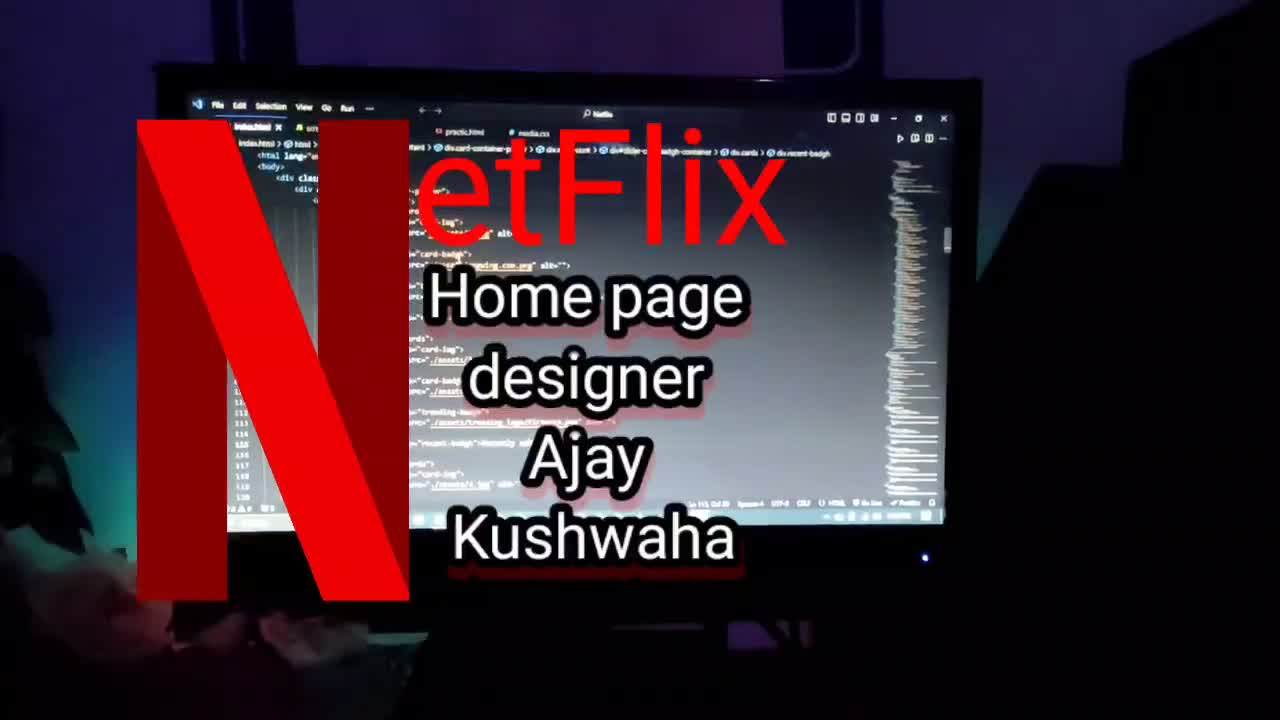 Ajay Kushwaha on LinkedIn: #netflix #html #css #webdevelopment #coding Ajay Kushwaha on LinkedIn: #netflix #html #css #webdevelopment #coding