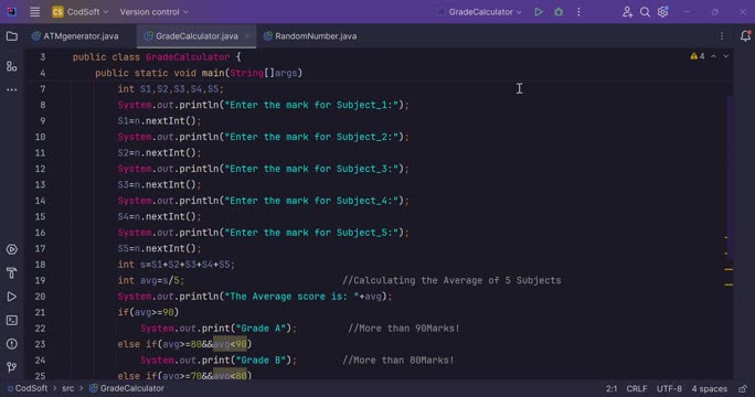 Divyanshu Sinha on LinkedIn: #javaprogramming #internship #codsoft # ... Divyanshu Sinha on LinkedIn: #javaprogramming #internship #codsoft # ...