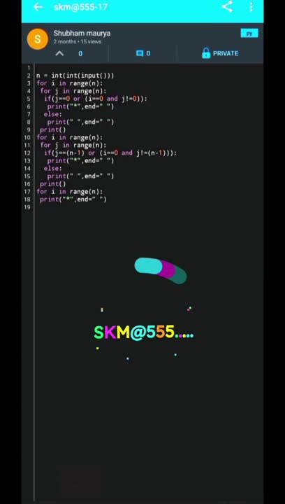 Shubham Maurya on LinkedIn: #python #coding #tech #programmer Shubham Maurya on LinkedIn: #python #coding #tech #programmer