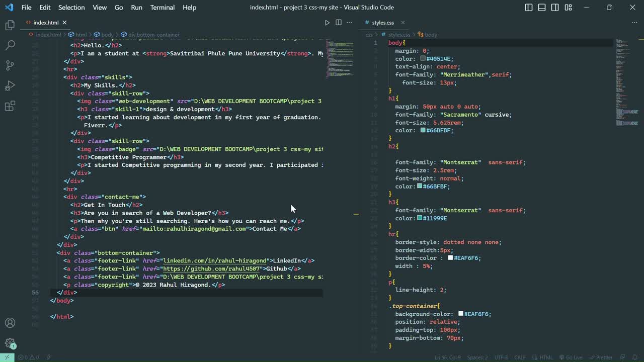 Rahul Hiragond on LinkedIn: #technohacksinternship #webdev #internship ... Rahul Hiragond on LinkedIn: #technohacksinternship #webdev #internship ...