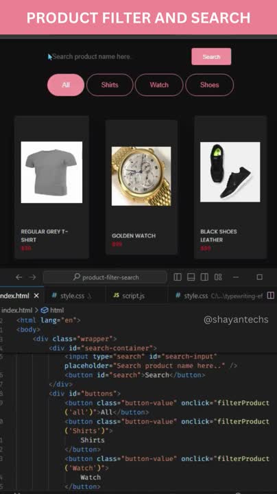 Shayan Khan on LinkedIn: Product Filter & Search Using HTML, CSS ... Shayan Khan on LinkedIn: Product Filter & Search Using HTML, CSS ...