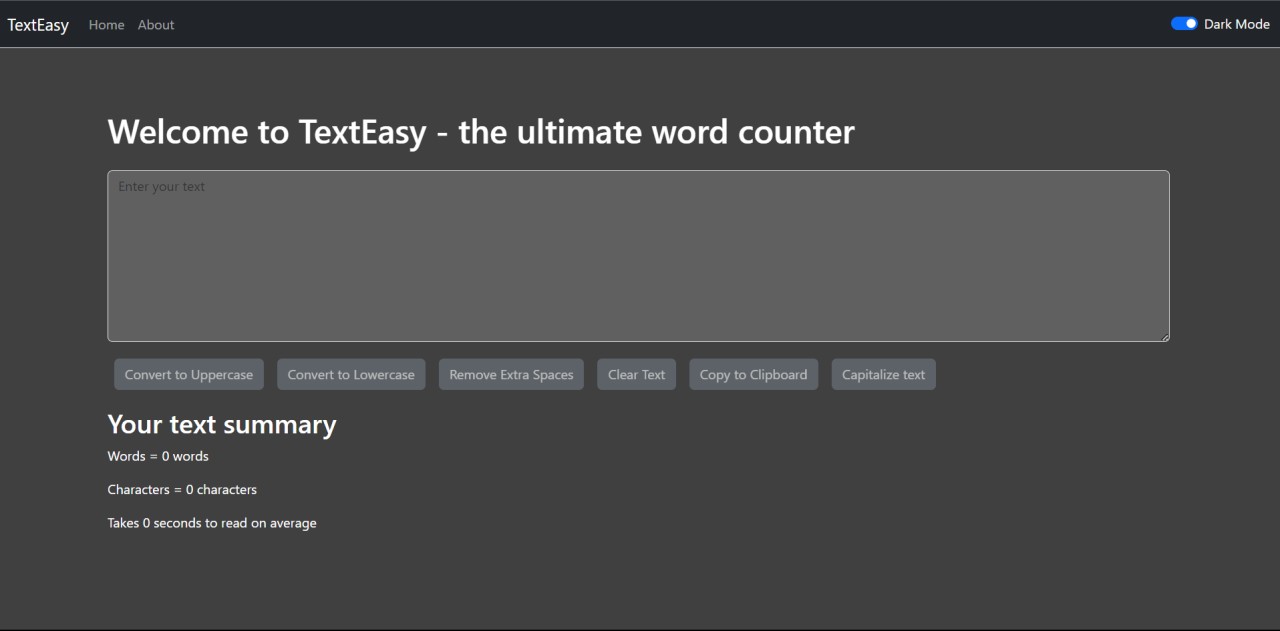 TextEasy: The Ultimate Text Transformation Tool | Tanisha Modi posted ... TextEasy: The Ultimate Text Transformation Tool | Tanisha Modi posted ...
