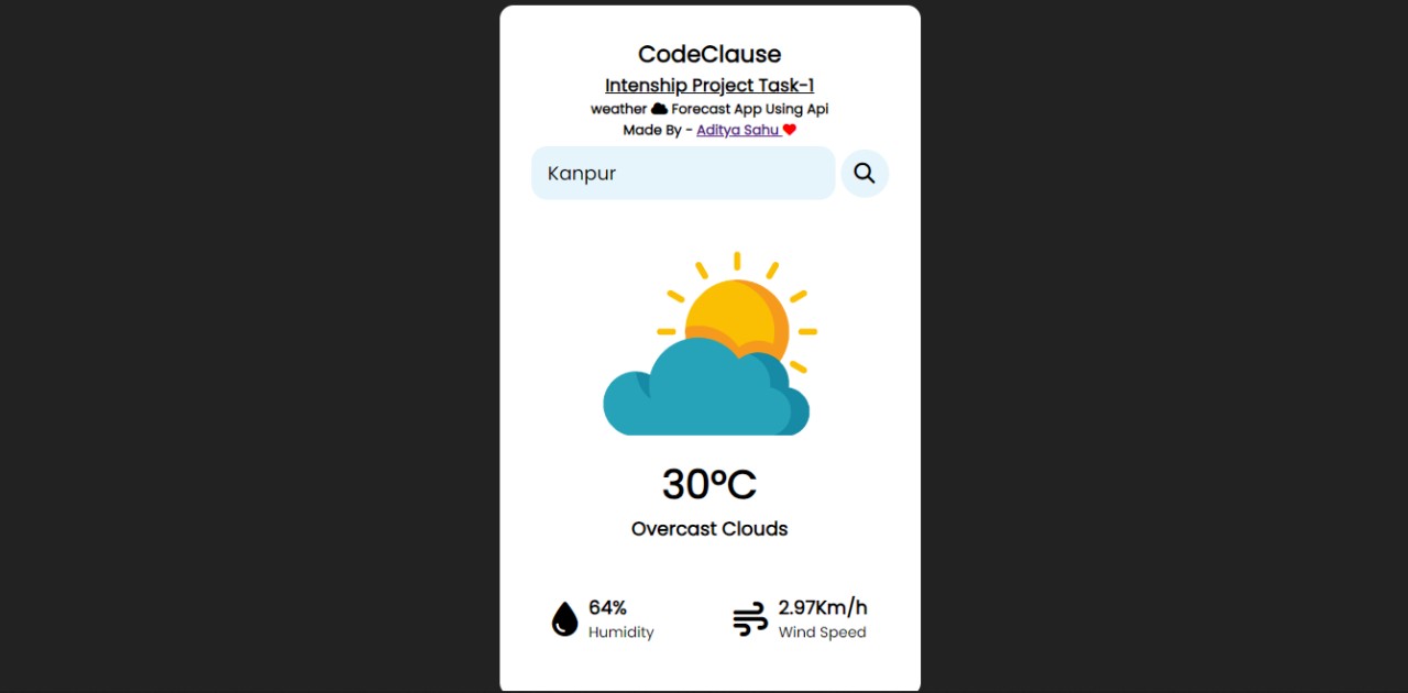Aditya Sahu on LinkedIn: #codeclause #internshiptask #webdevelopment # ... Aditya Sahu on LinkedIn: #codeclause #internshiptask #webdevelopment # ...