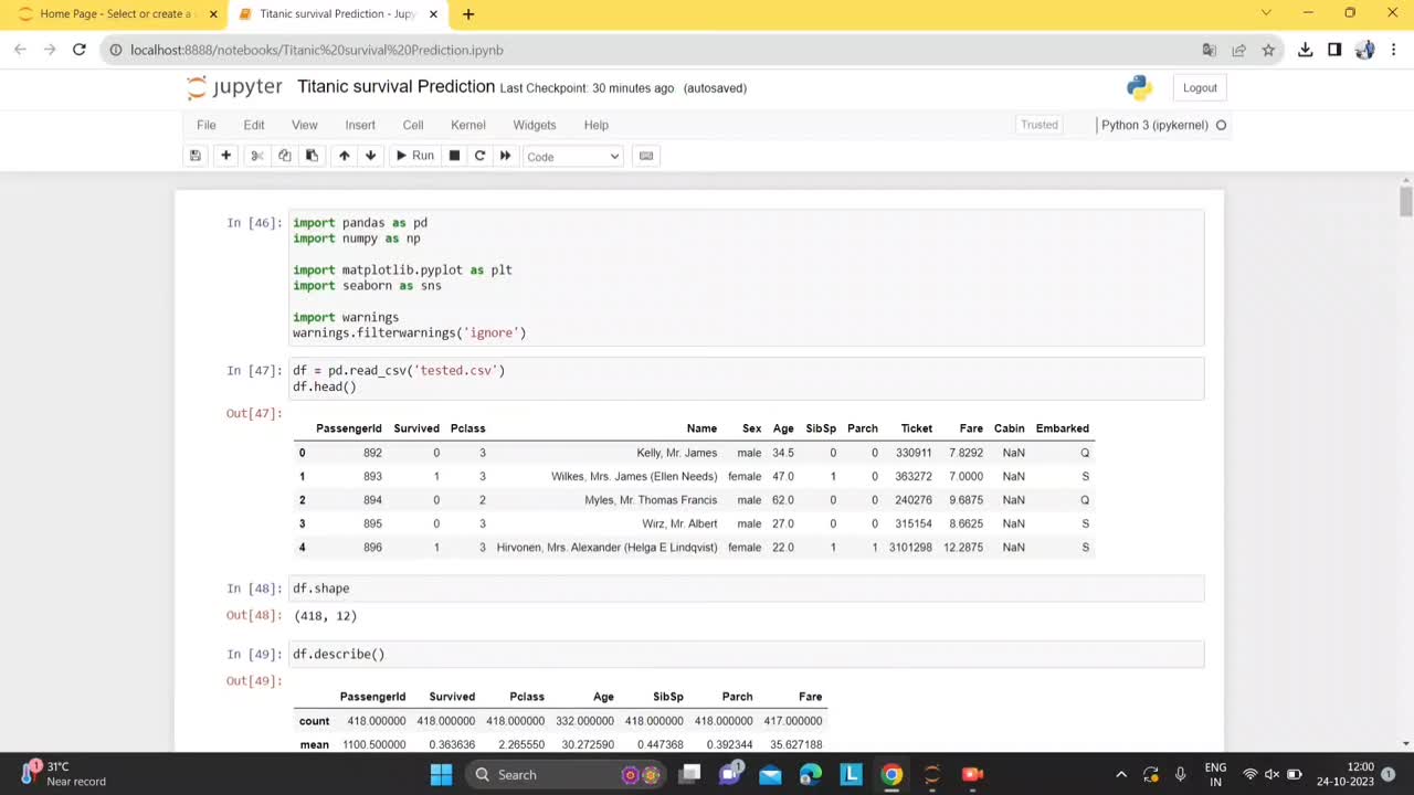 Completed Data Science Task 1 at Codsoft | Samarth Shelar posted on the ... Completed Data Science Task 1 at Codsoft | Samarth Shelar posted on the ...