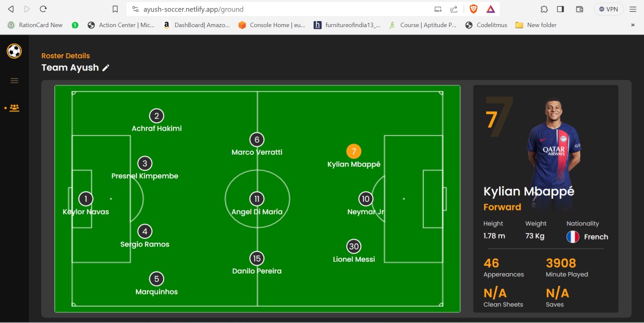 Launching React app for Soccer Team Management | Ayush Raja posted on ... Launching React app for Soccer Team Management | Ayush Raja posted on ...