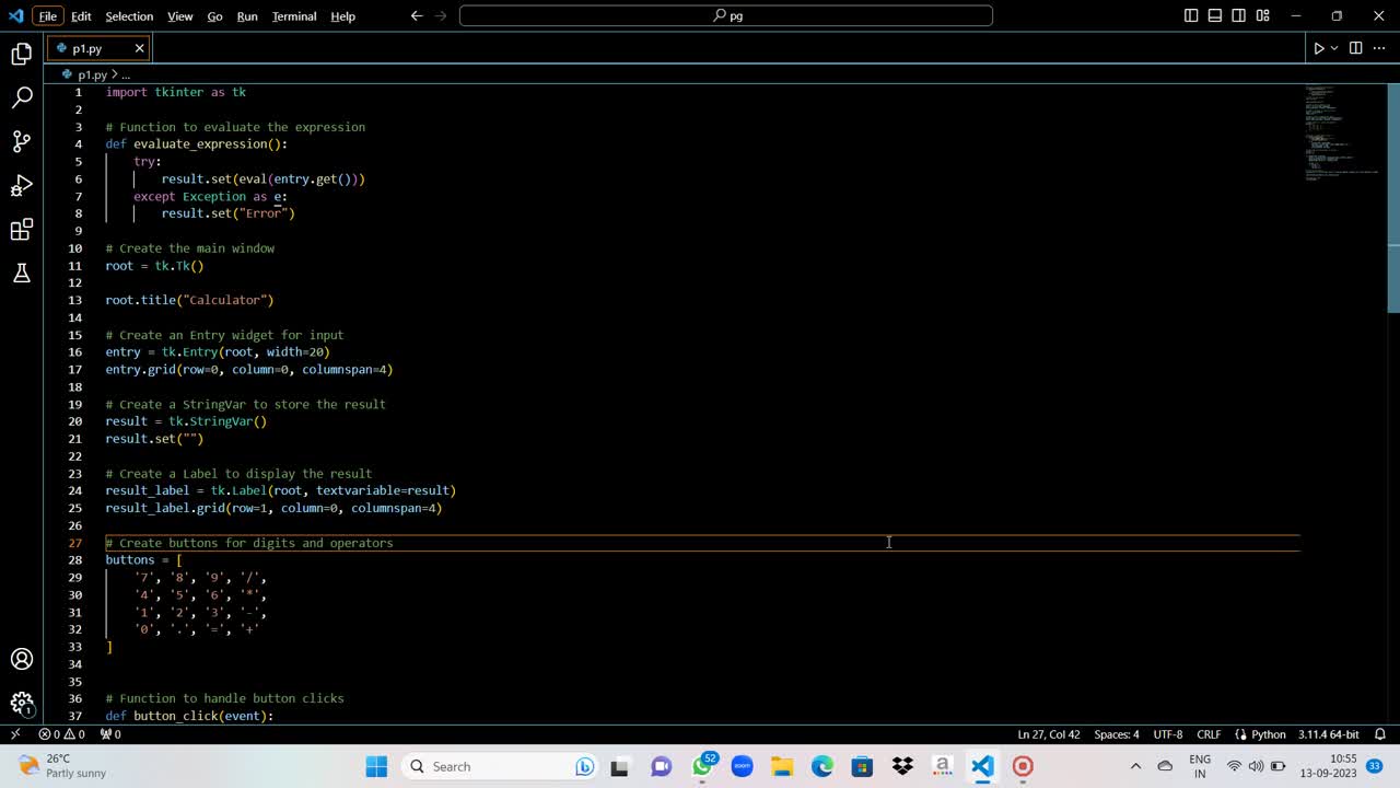 Sudeep Naik on LinkedIn: #codesoftinternship #pythonprogramming #codesoft Sudeep Naik on LinkedIn: #codesoftinternship #pythonprogramming #codesoft