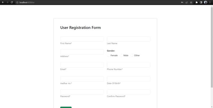 Aman Yadav on LinkedIn: #angular #vercel #api #mongodbatlas #reactiveform Aman Yadav on LinkedIn: #angular #vercel #api #mongodbatlas #reactiveform