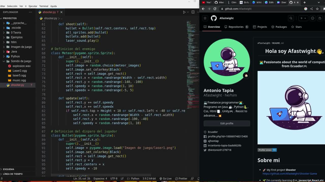 Antonio Jose Tapia on LinkedIn: #pythonprogramming #pythonprojects # ... Antonio Jose Tapia on LinkedIn: #pythonprogramming #pythonprojects # ...