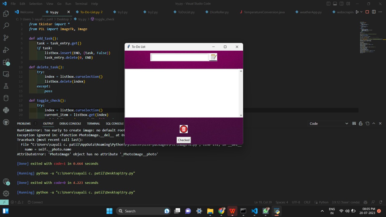 Sayali Patil on LinkedIn: #task2 #python #pythondeveloper #infoaid # ... Sayali Patil on LinkedIn: #task2 #python #pythondeveloper #infoaid # ...
