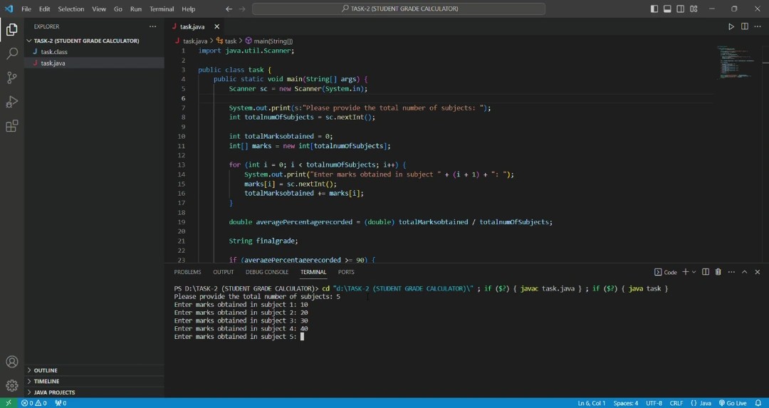 #javaprogramming #studentgradecalculator #java #internships #developer ... #javaprogramming #studentgradecalculator #java #internships #developer ...